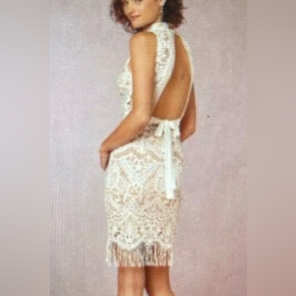 SAYLOR | Dresses | Bhldn Saylor Bailey Dress By Anthropologie White ...